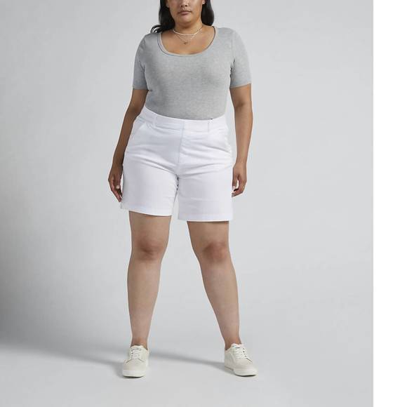 Jag Jeans | Shorts | Nwt Jag Maddie 8 Pull On Short In White | Poshmark